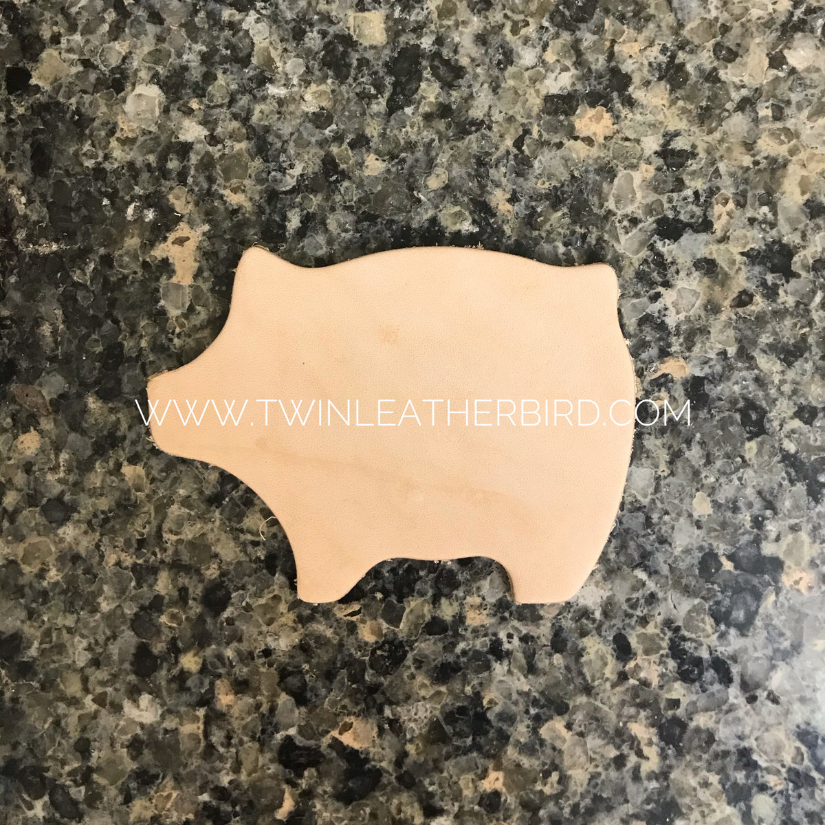 Medium Pig Shape – Twin Leather Bird